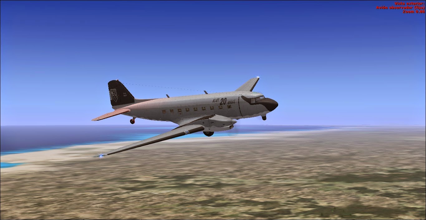 Basler Bt-67 Avión fantasma de la Fuerza Aérea Colombiana