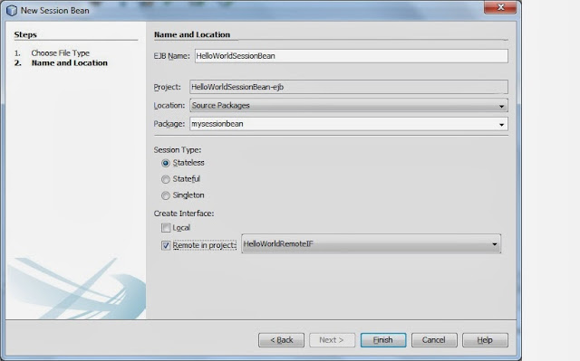 Aj.Sarun's Computing Courses: การสร้างและใช้งาน Stateless Session Bean ด้วย NetBeans ตอนที่ 1