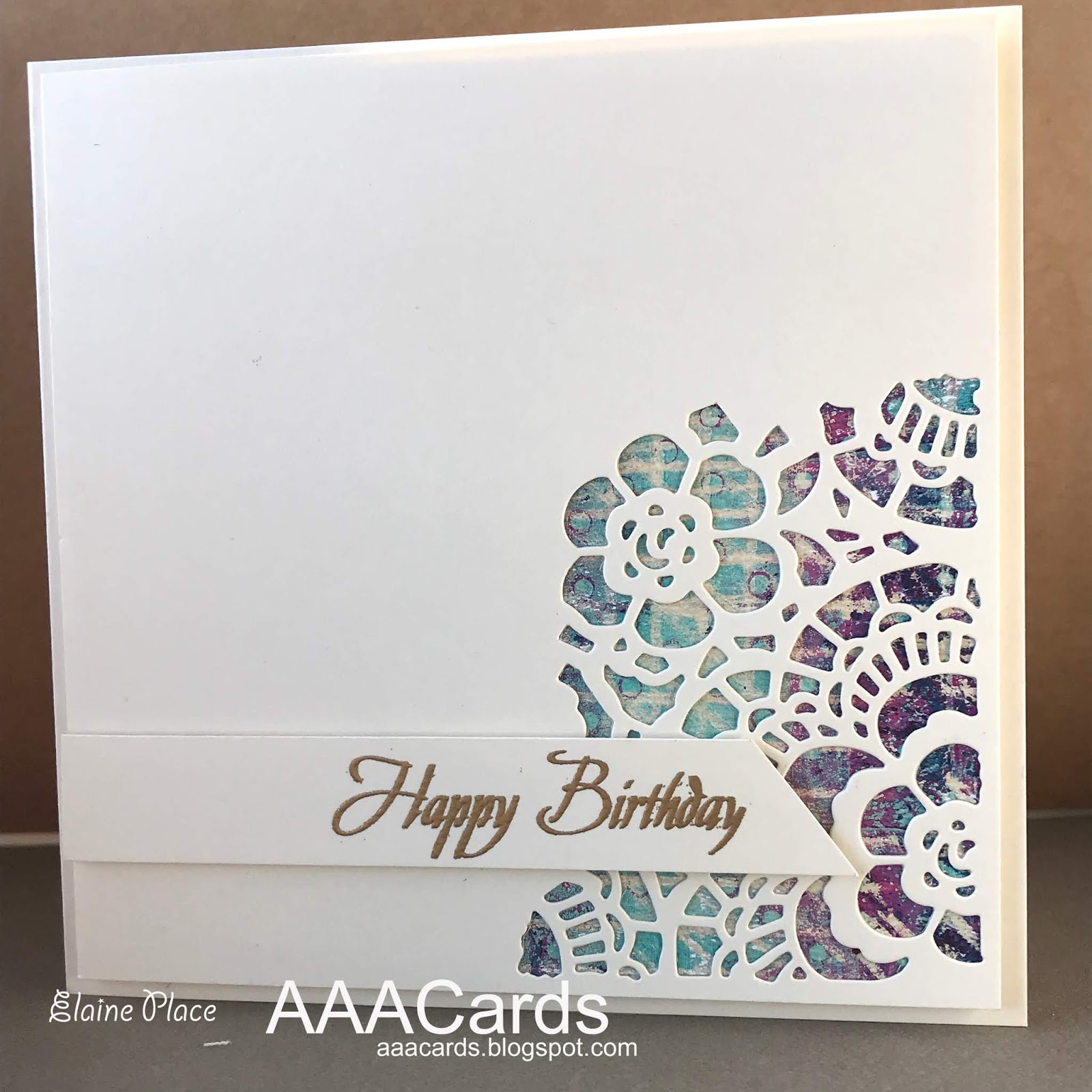 Craft-E-Place: AAA Cards ... Use one corner