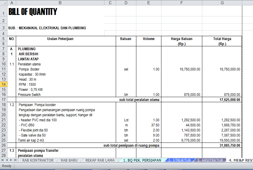 Cara Mudah Membuat RAB Gedung Bertingkat