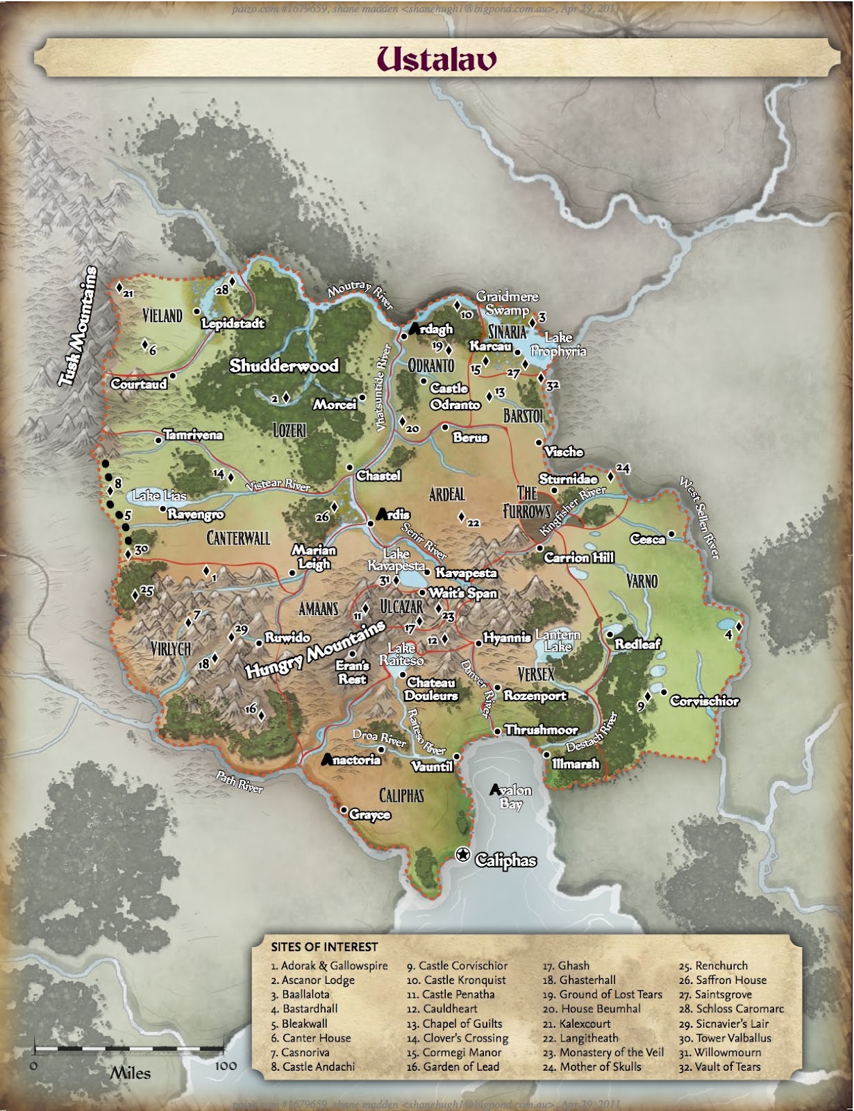 P130 - Carrion crown - Wikis Pathfinder-fr