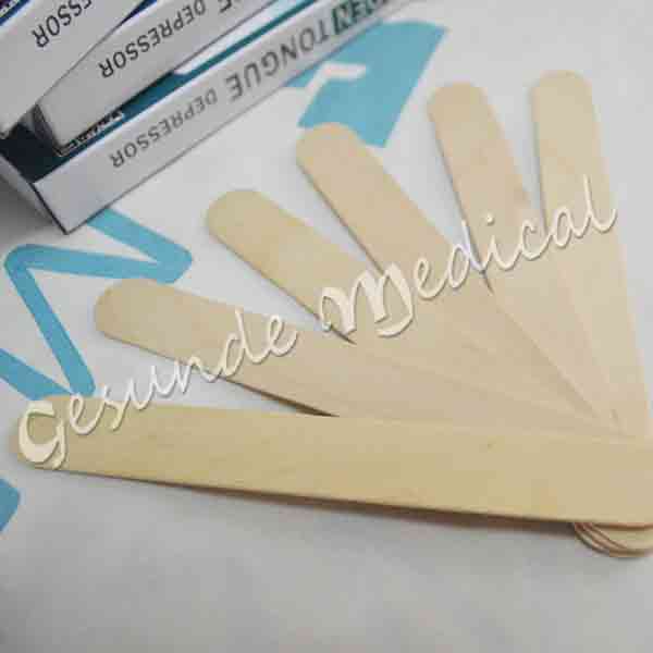 Tongue Spatel Kayu (Wooden Tongue Depressor) - Toko Medis Jual Alat ...