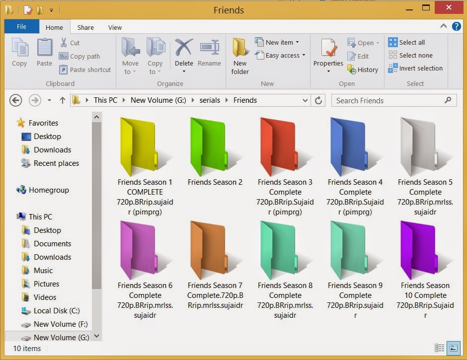 Colorize your regular windows folders ~ TekiTricks