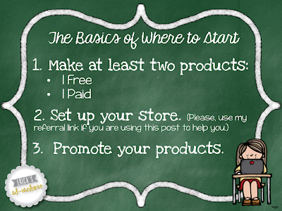 Getting Started on TpT