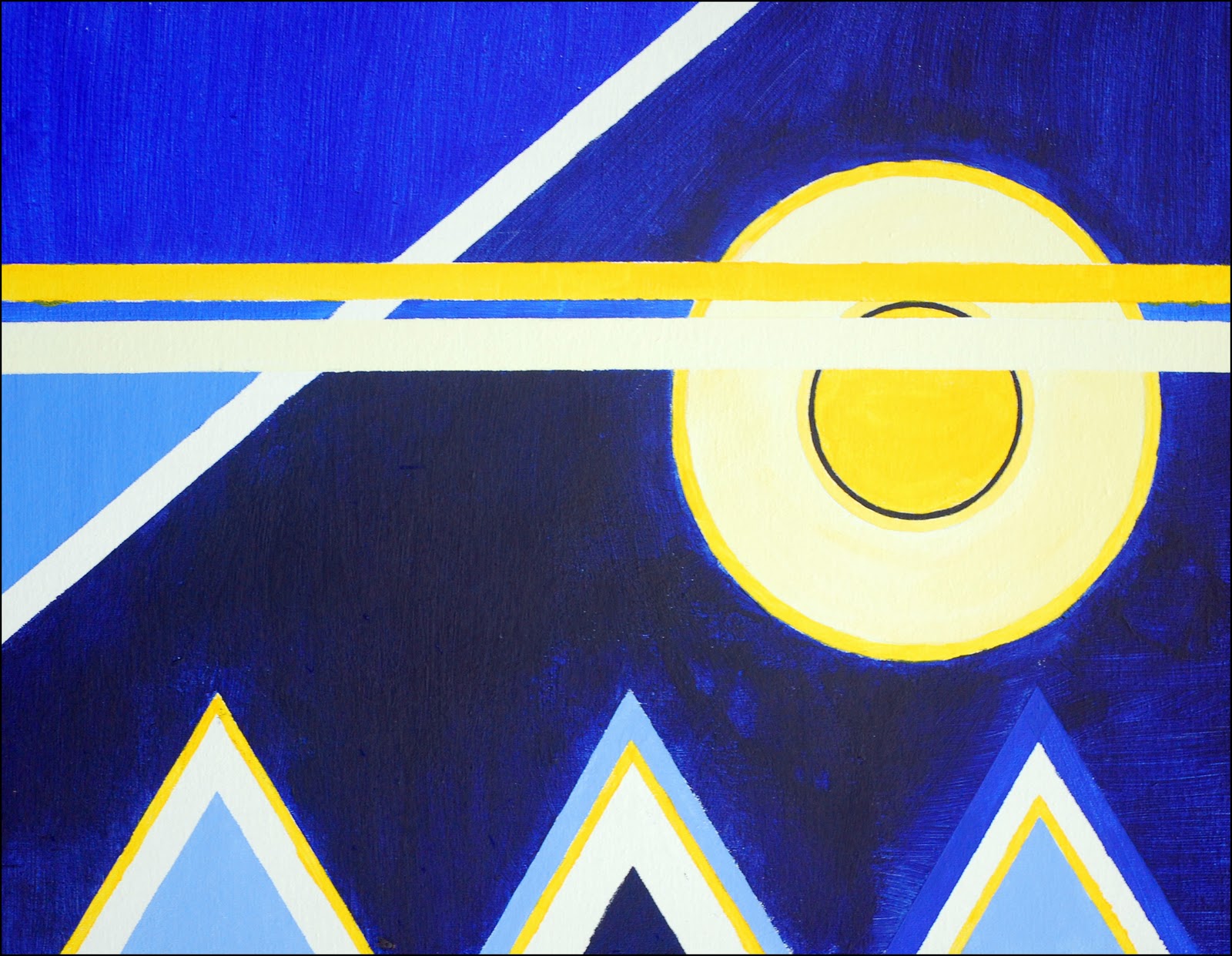 Anna's Art: Simple Shape Painting 1