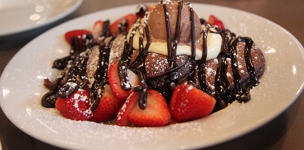 yummy'zone: Pancake Coklat Ice Cream