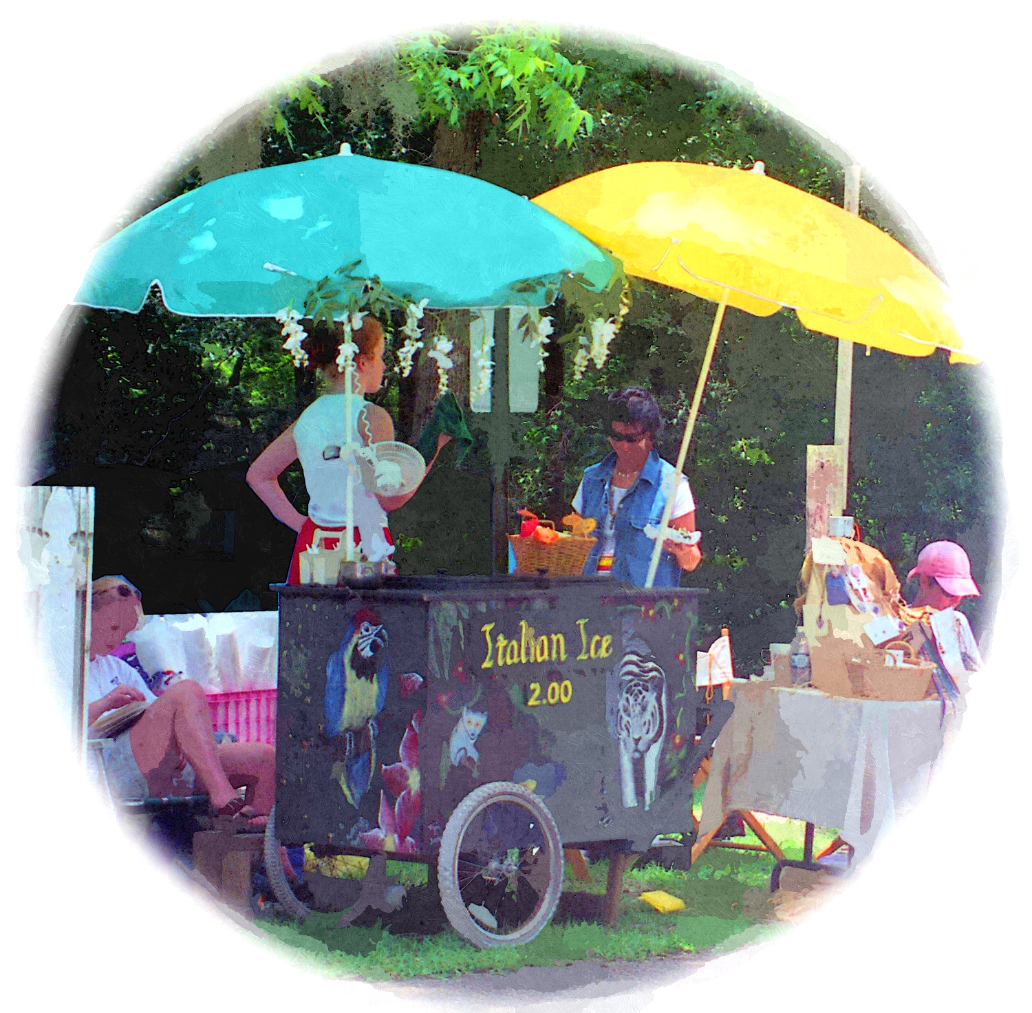 Tammany Family: Italian Ice Vendors at Bluesberry Fest