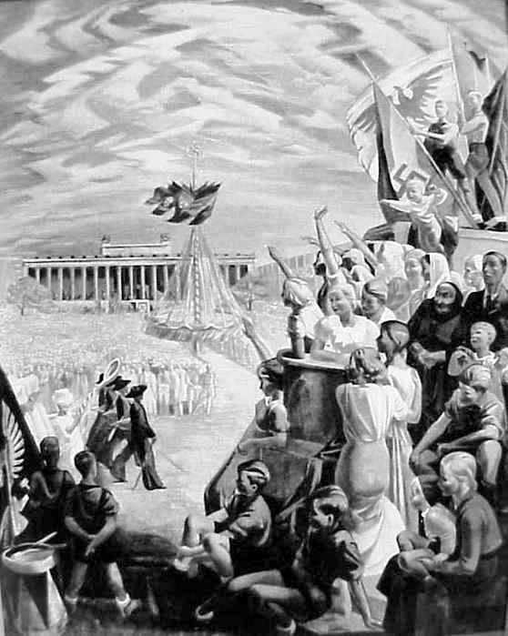 L'art totalitaire: réalisme socialiste et art national-socialiste