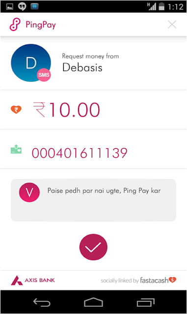 Not All Moonshine!: Presenting Ping Pay!