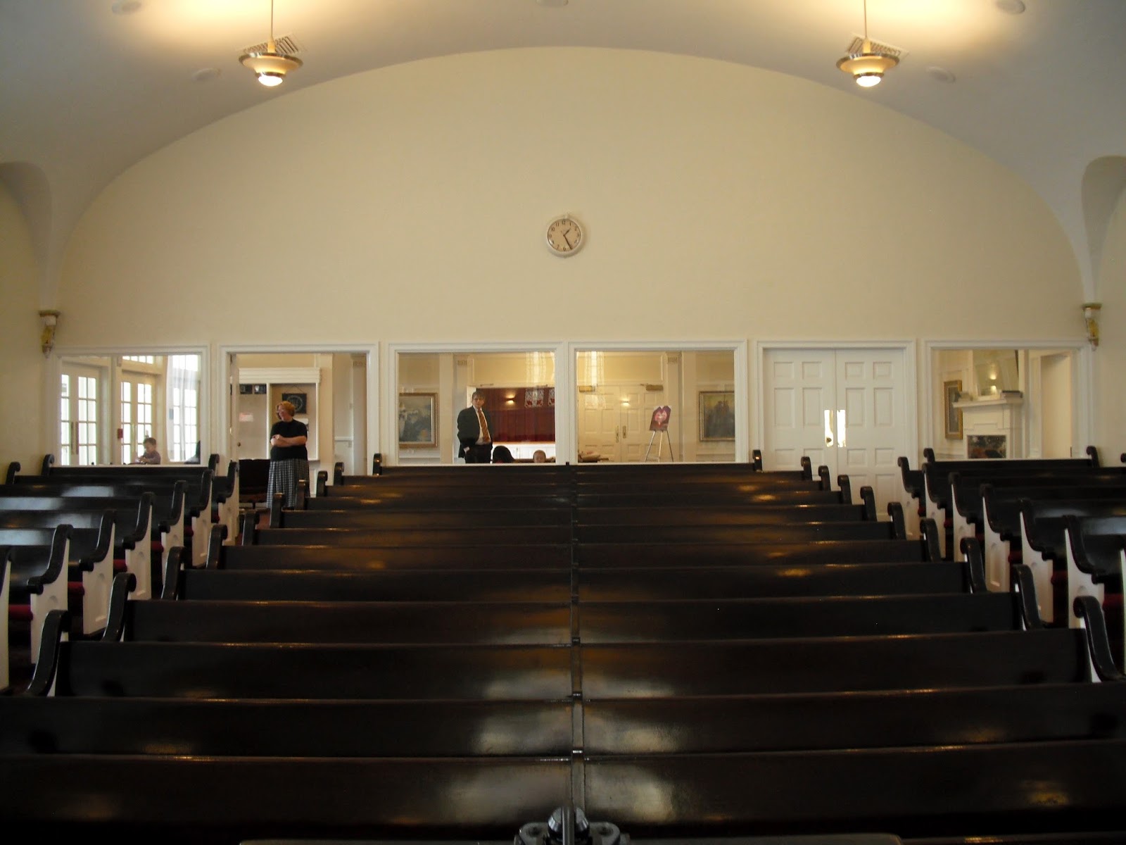 Historic LDS Architecture: Yale Ward: Interior