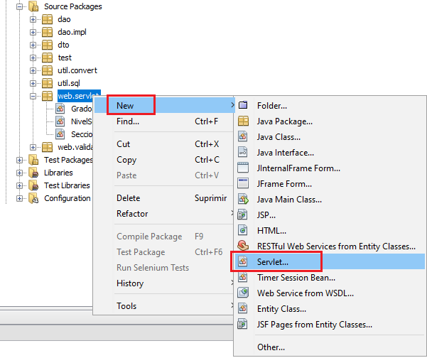 Programación Java: Servlets