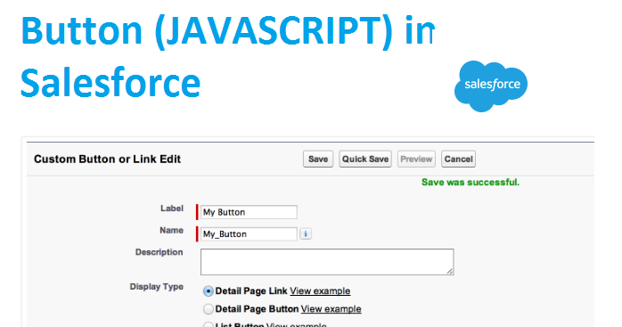 Call Apex Class from Custom Button (JAVASCRIPT) in Salesforce ~ Salesforce.com
