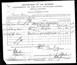 The African-Native American Genealogy Blog: Caesar Bruner - Seminole ...