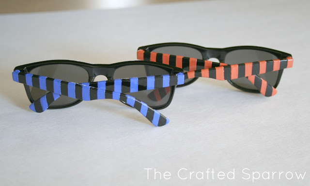 DIY Painted Sunglasses - The Crafted Sparrow