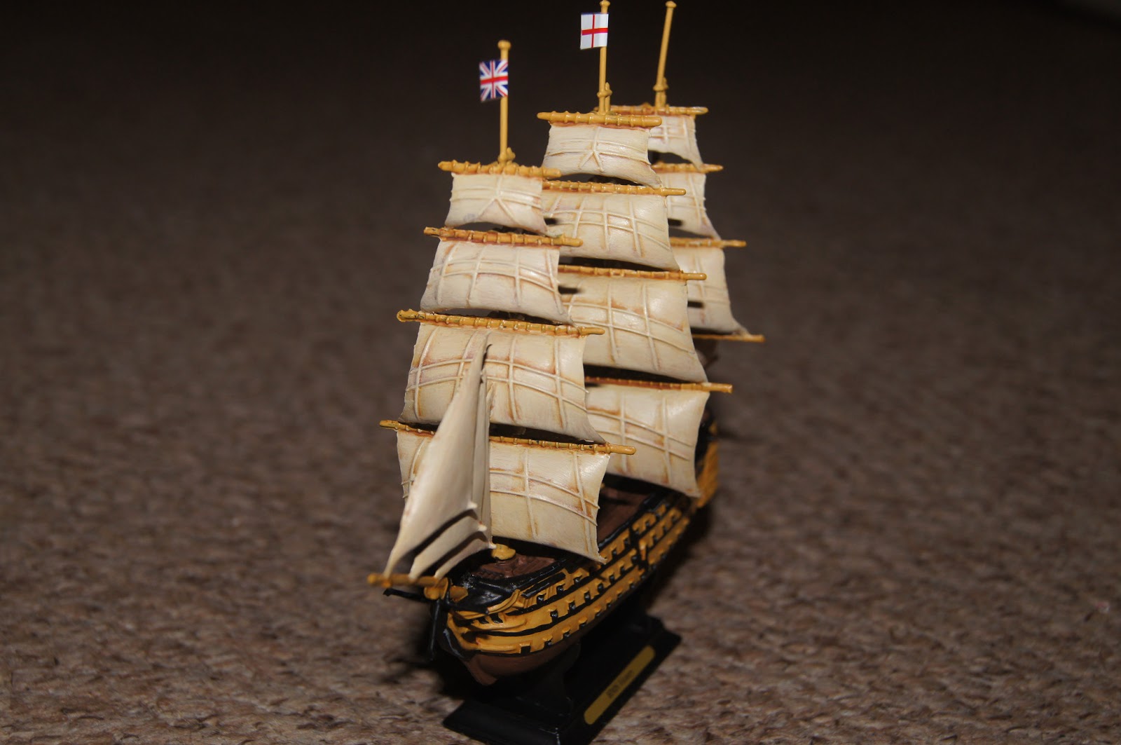 Keith's Tabletop Gaming / Painting Blog: Airfix Small Scale HMS Victory