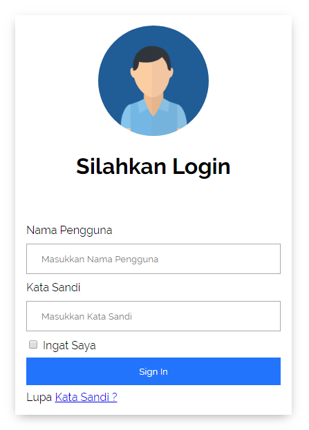 Membuat Form Login Sederhana Dengan Html Dan Css Kode Kuliahan