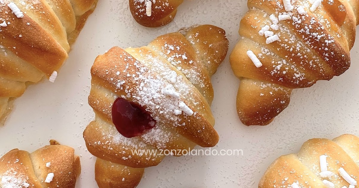 Cornetti allo yogurt | Zonzolando