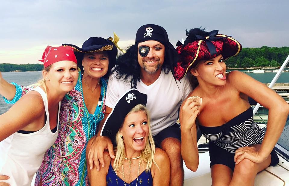 Robin Meade Blog: Love raising money for charity as a pirate on Lake Lanier