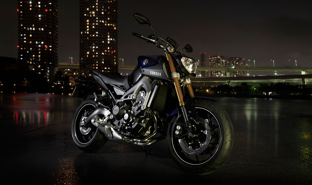 Technical Beauty at Boxfox1: All-new Yamaha MT-09 Motorcycle