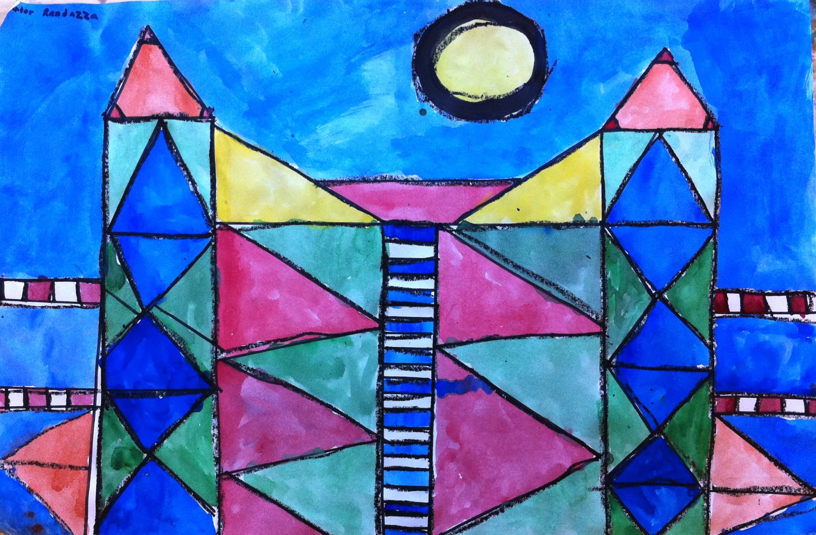 Expression of Imagination: Paul Klee Inspired Cityscapes by Gr.7