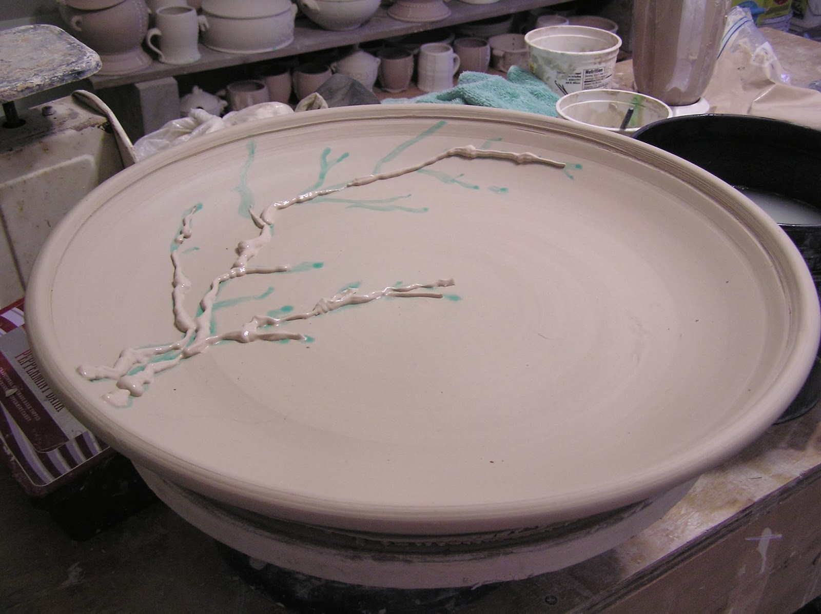 Fine Mess Pottery: A Good Day for Platters