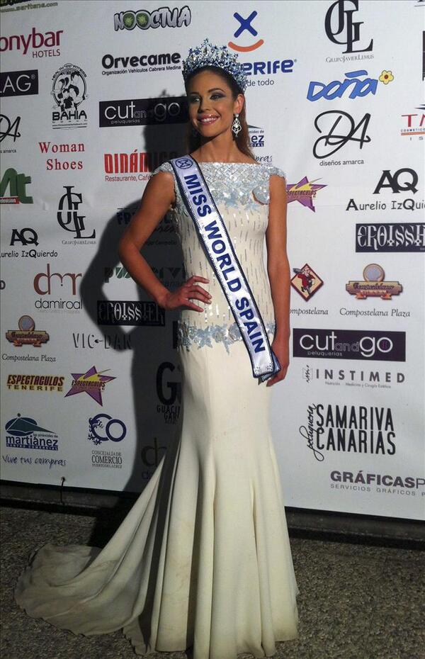 Amy Willerton: Miss World Spain and Mister International Spain 2013 ...