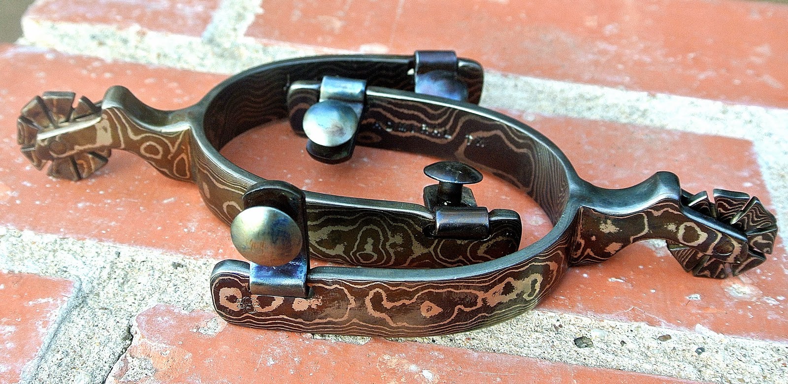 Chad's stuff: Damascus spurs