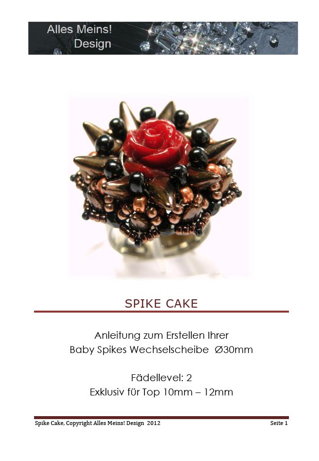 Alles Meins!: Spike Cake Anleitung