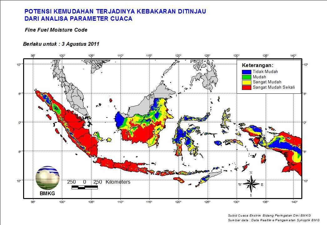 Sistem Peringkat Bahaya Kebakaran Indonesia ~ KamarIbedo