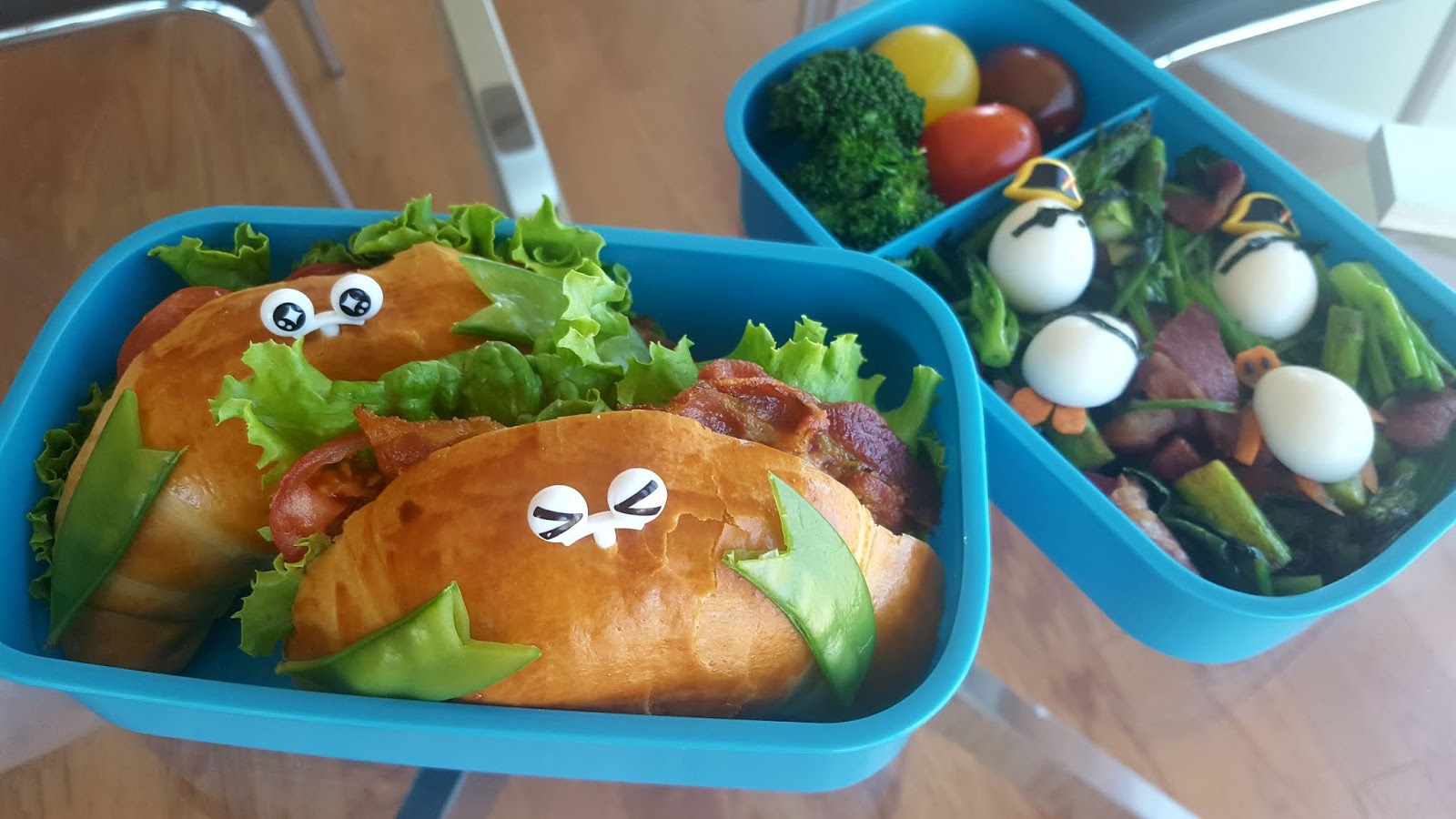Samurai Kitchen: Bento- Crab Sandwiches