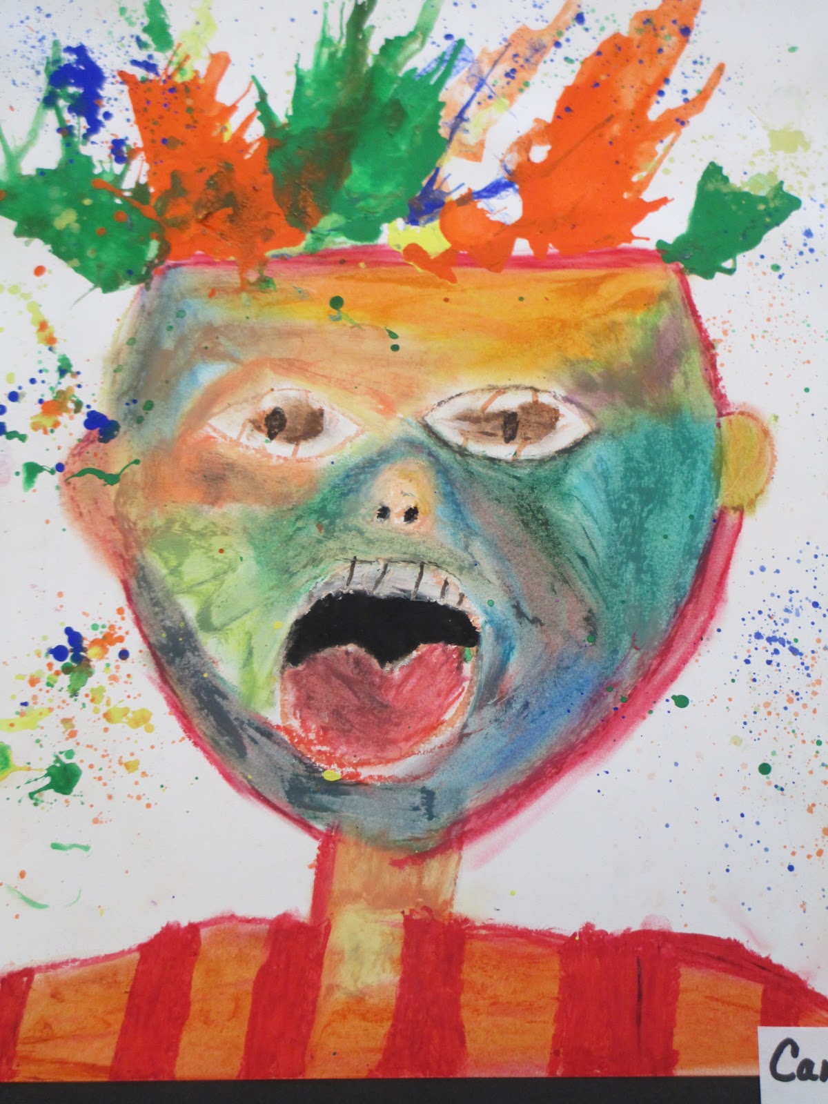 Art Adventure!: Grade 3 Monster Mama Portraits