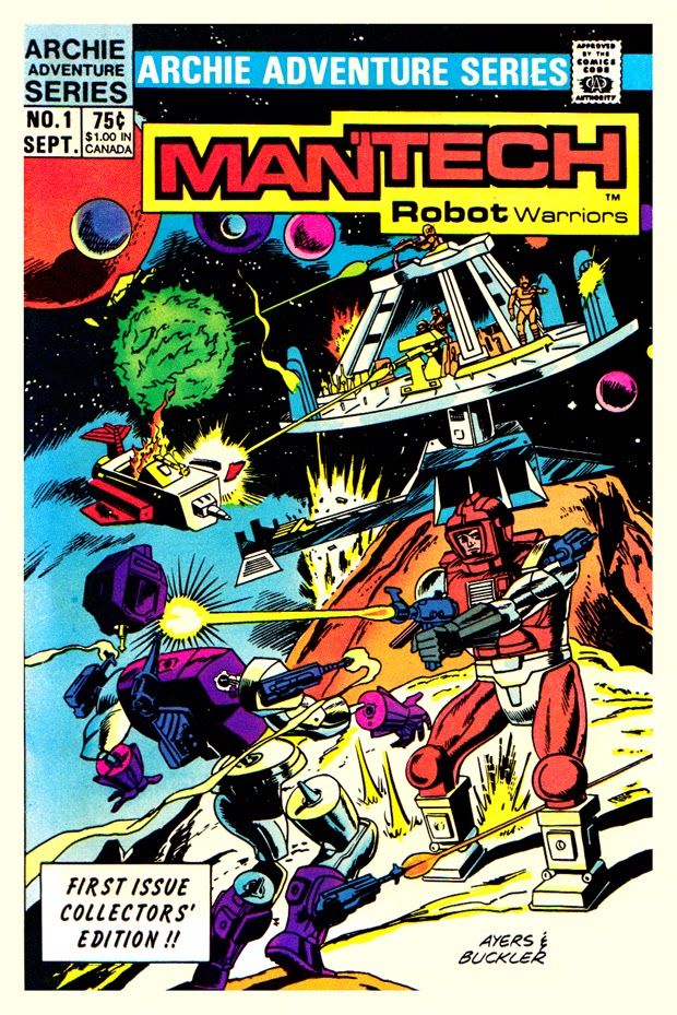 Gone & Forgotten: MANTECH : ROBOT WARRIORS