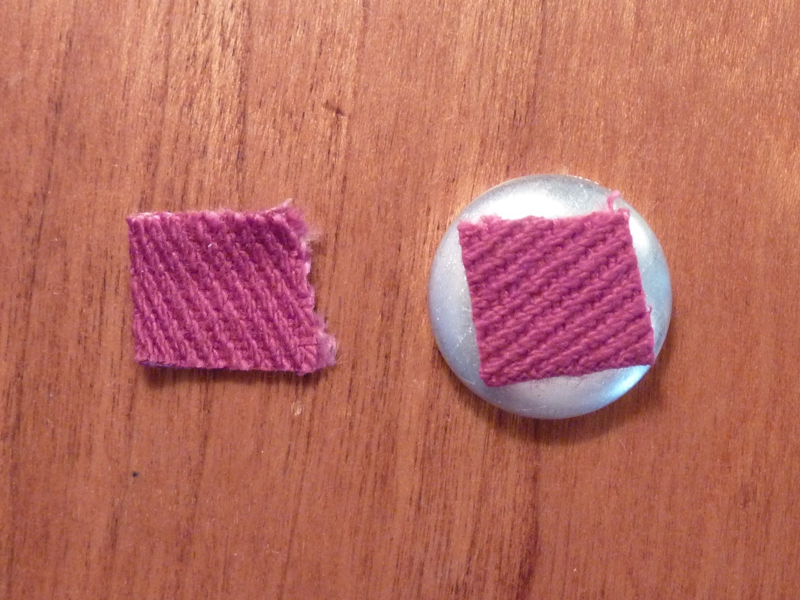 Beauty From Ashes: Two Toned Self Covered Buttons Tutorial