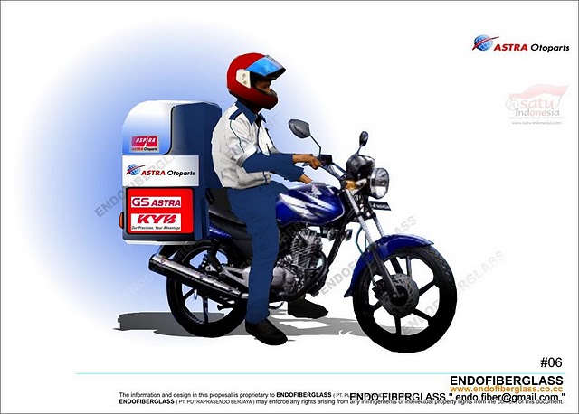 Astra Otopart - Box Motor Delivery ~ FIBERGLASS PROFESSIONAL