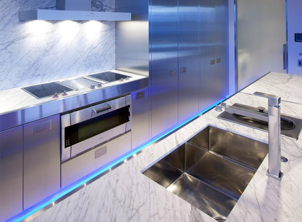 Arizona MODERN KITCHEN BLUE LIGHTING FIXTURES DESIGN | Furniture ...