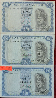 Galeri Sha Banknote: WANG KERTAS RM50 SIRI KE-4
