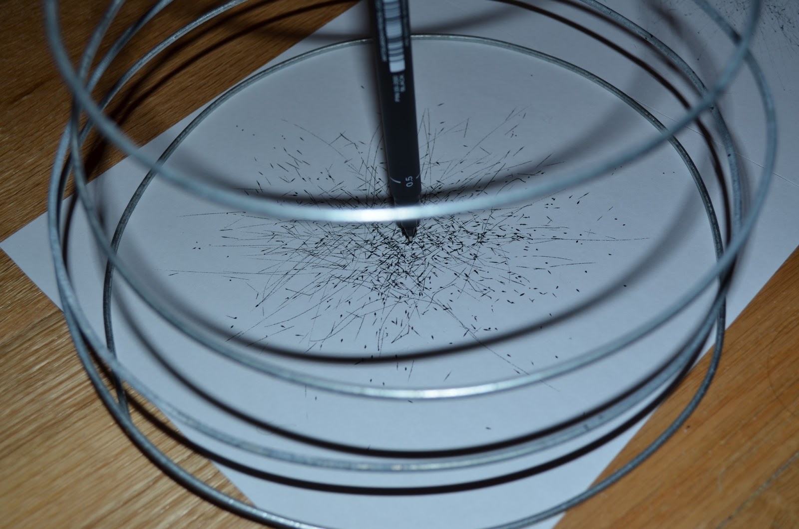 Nicole Flynn: Wire and a pen is all I needed!
