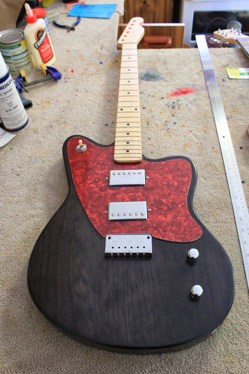 Guitar Kit Builder: Scratch Pine Toronado: Pickguard