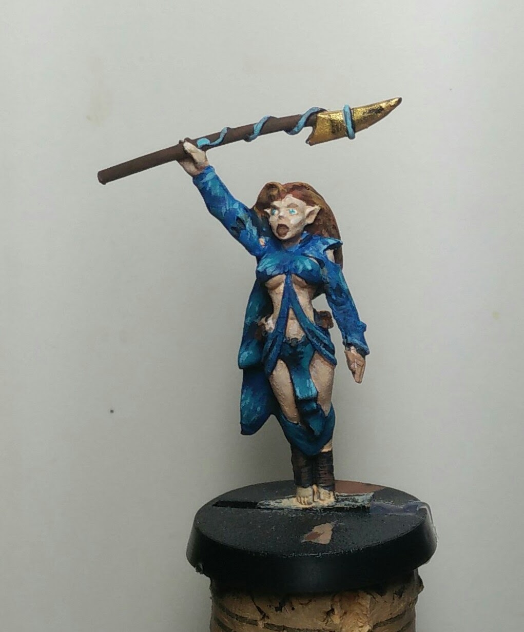 Tower of the Archmage: Mialee - Elf Wizards with serious underboob!