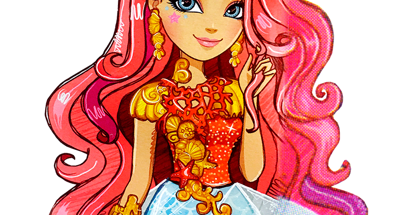 Ever After High-Pretty: Bio de Meeshell Mermaid
