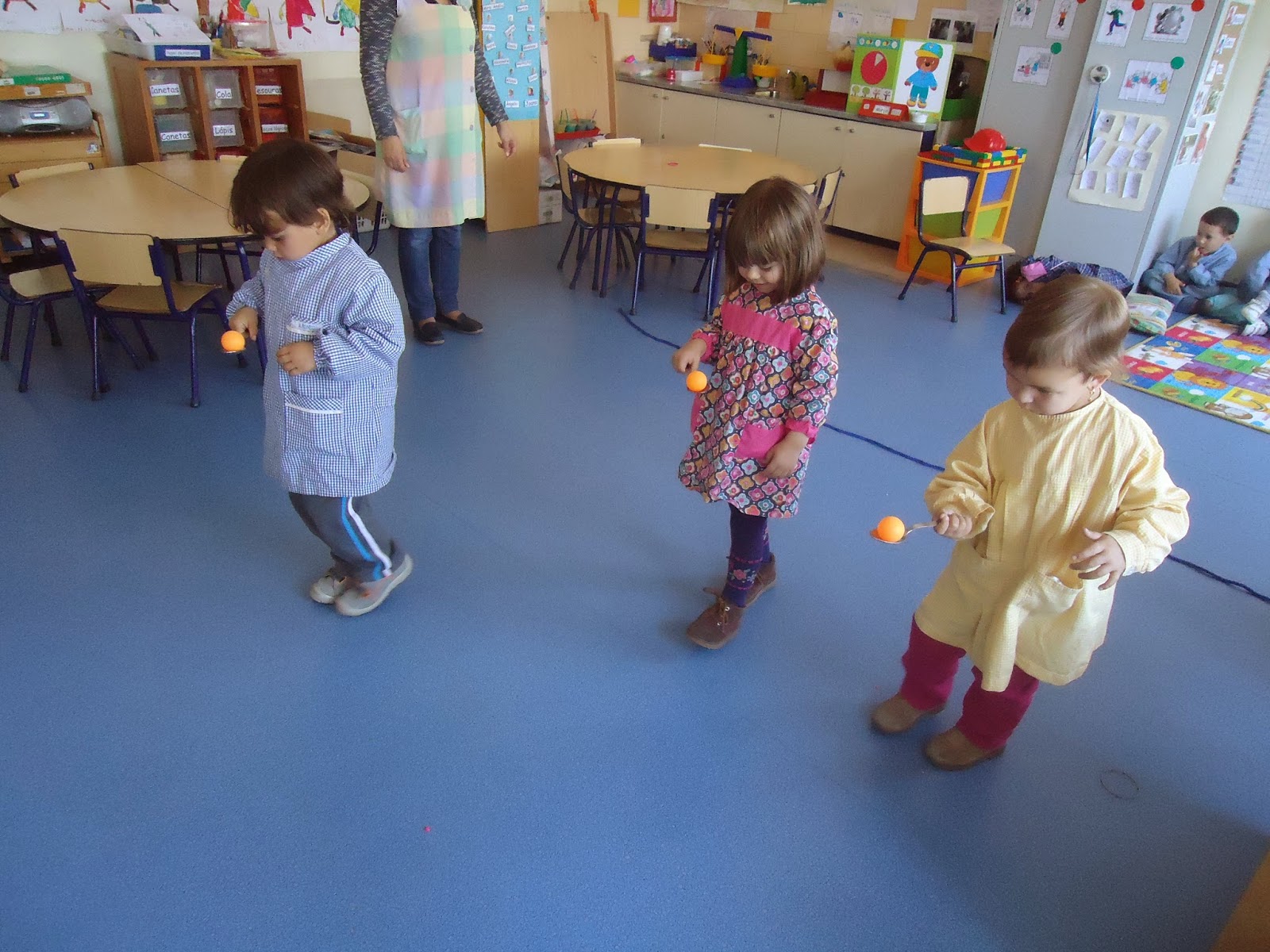 Escola Básica de Albernoa: Jogo da colher.