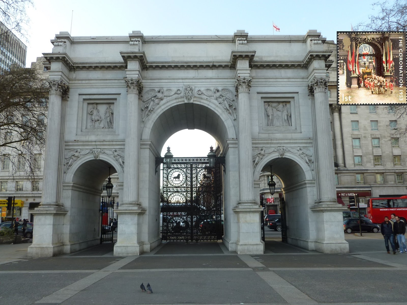 Photo-ops: Philatelic Photograph: Marble Arch - London, England