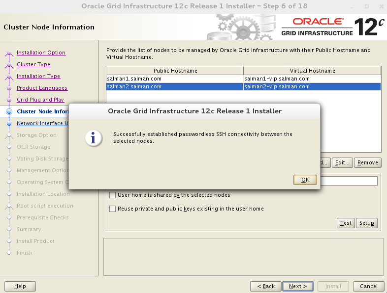 Installing Oracle 12c Release 1 Rac On Linux 7 Oraclenext Solution