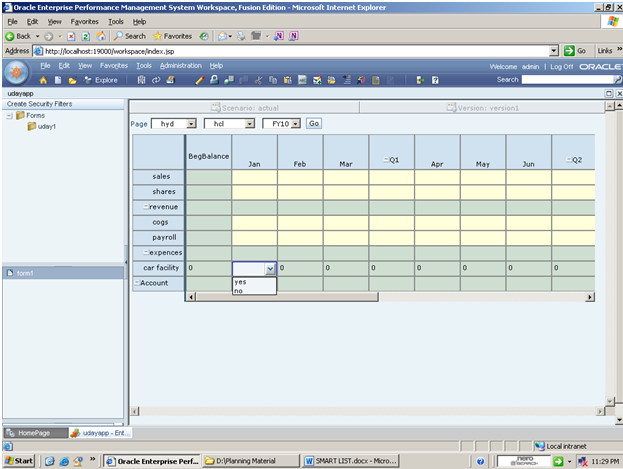 how to create smart list in Hyperion?