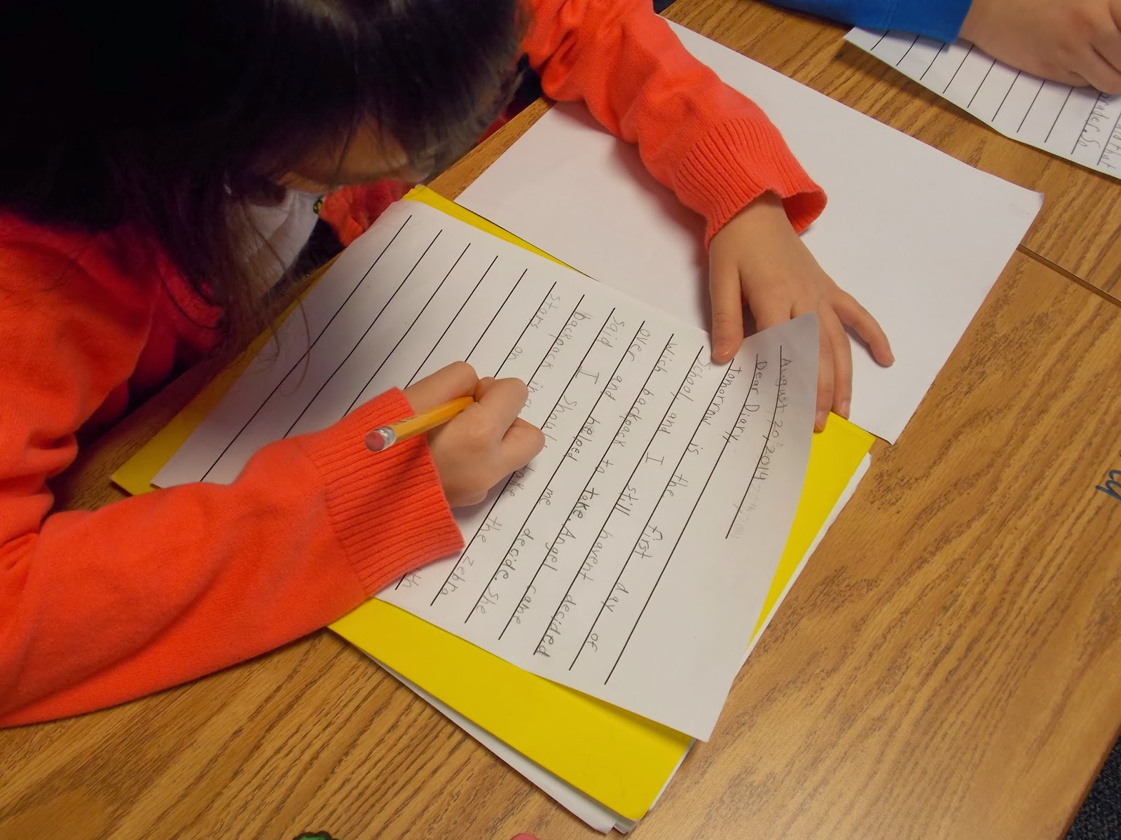 Who's Who and Who's New: Diary of a Second Grader - a class writing project