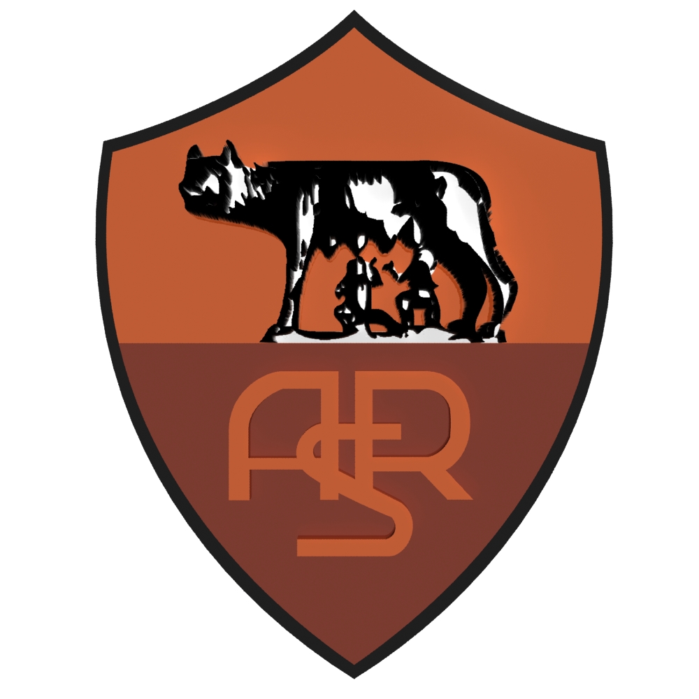 BOX 3DSM: Escudo da Roma (Stemma della Roma)