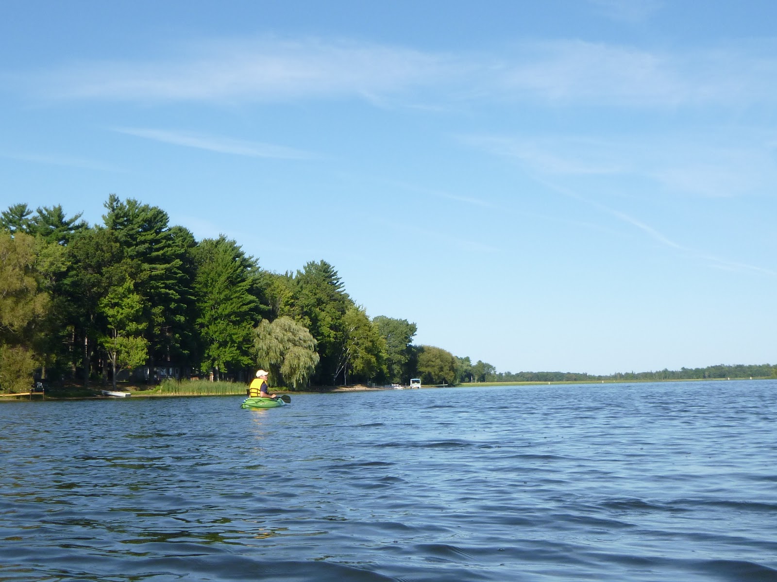 Kayaking Waupaca Area Waters: August 2012