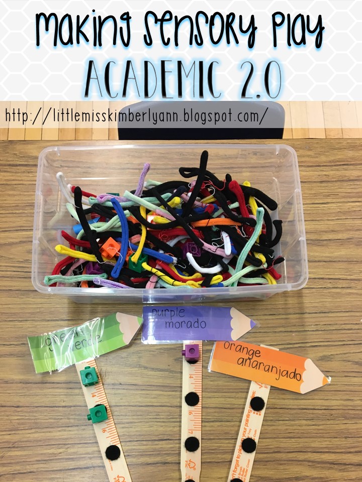 Little Miss Kim's Class: Making Sensory Play Academic in Special Education