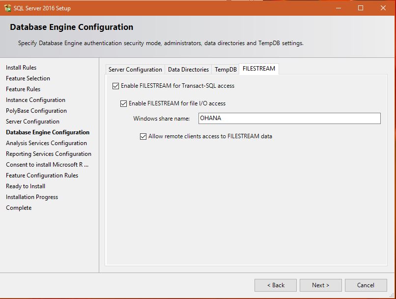HodentekMSSS: Installing SQL Server 2016 Developer Edition