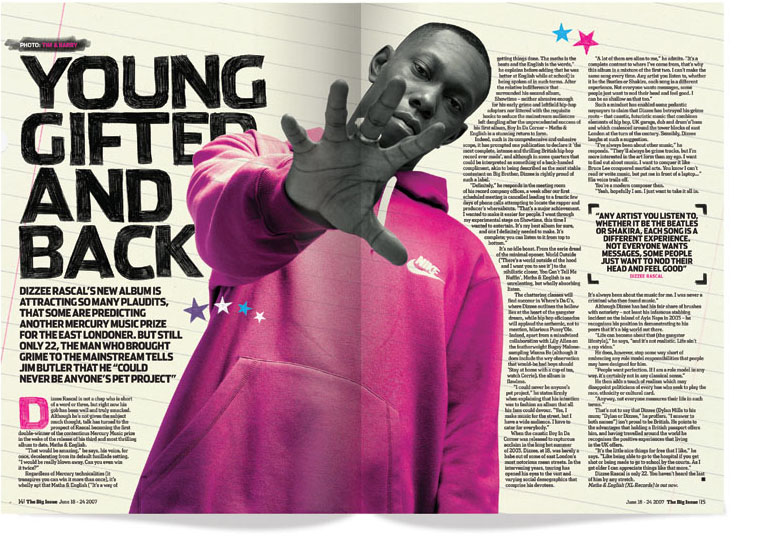 BDes Design & Communication: (DES 110) Newspaper Spread